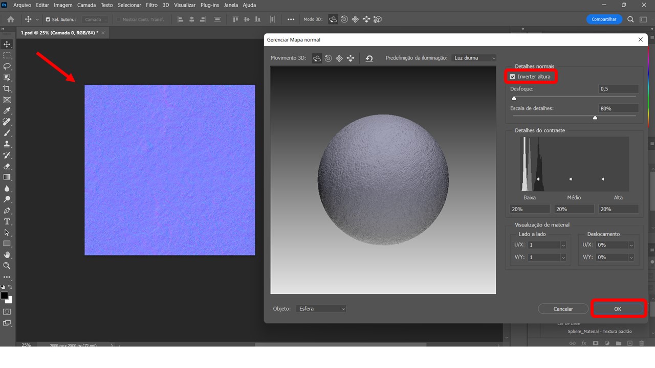 Bump Map (Normal) – How to create it in Photoshop? - Revival ...