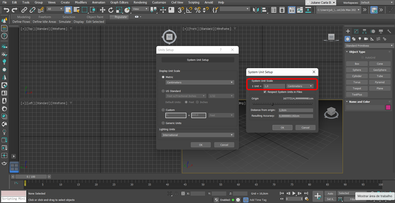 Aprenda a configurar o básico para utilizar o 3Ds Max!